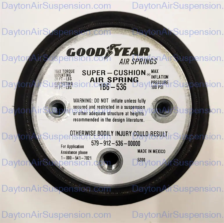 Goodyear Air Spring - 1B6-535 - Dayton Air Suspension