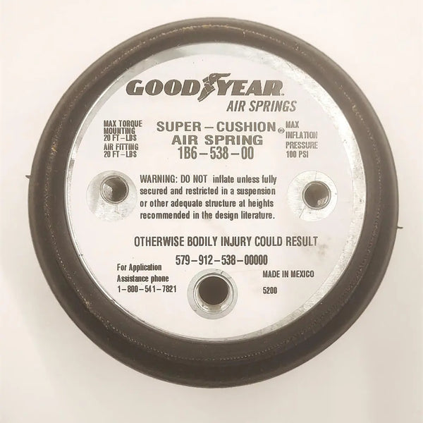 Goodyear Air Spring - 1B6-538 - Dayton Air Suspension