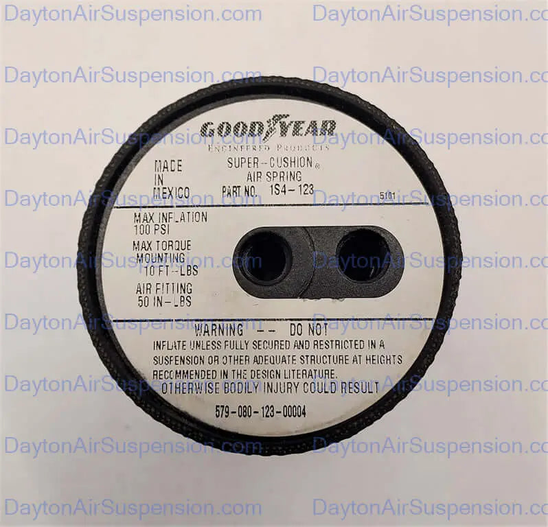 Goodyear Air Spring - 1S4-123 - Dayton Air Suspension