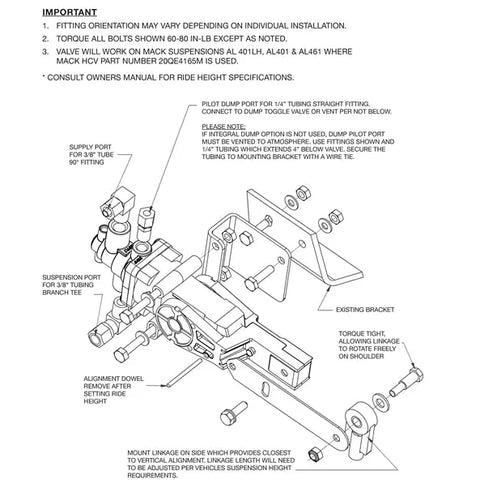 Truck - Volvo - Dayton Air Suspension - Dayton Air Suspension