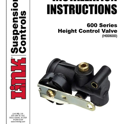 Cab Height Control Valves (HCV) - Dayton Air Suspension - Dayton Air ...