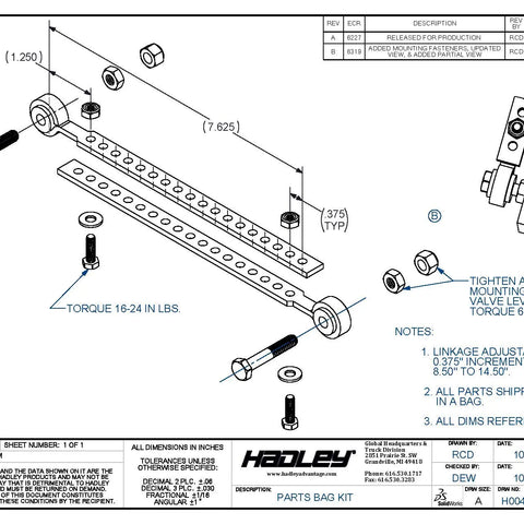 Hadley Height Control and Leveling Control Valves – Dayton Air Suspension