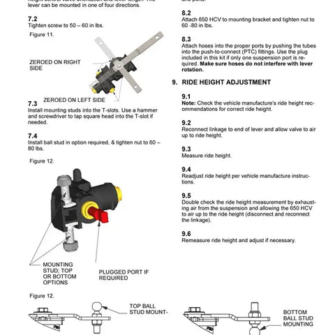Hadley Height Control and Leveling Control Valves - Dayton Air Suspension