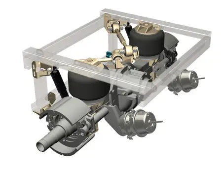 Ridewell RAD-238 Bus & RV Air Ride Suspension - Dayton Air Suspension